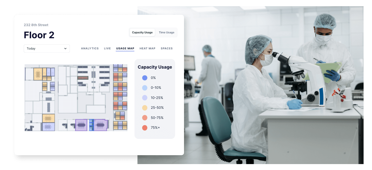 Optimizing Lab Space with Data-Driven Insights from VergeSense